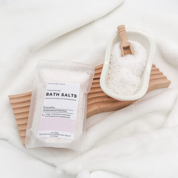 Natural Bath Salts | Handmade Fresh in SG | Gentle On Skin - BathBombFlings